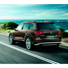 Volkswagen Canarias Listón de protección faldón trasero Touareg